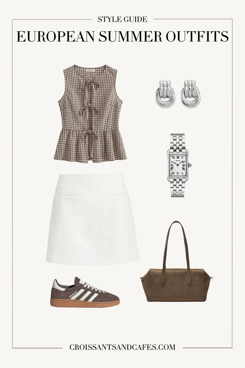 What to Wear in Europe in Summer: 10 Chic Outfits to Pack | Croissants ...